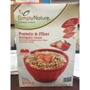 Simply Nature Protein And Fiber, Multigrain Cereal: Calories, Nutrition ...