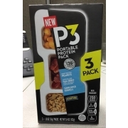 P3 Portable Protein Pack, Honey Roasted Peanuts, Maple Glazed Ham Jerky ...