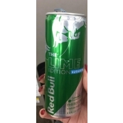 Red Bull Energy Drink, The Lime Edition: Calories, Nutrition Analysis ...