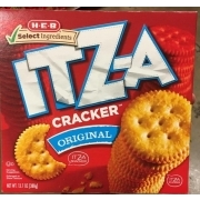 H-E-B Itz-A, Cracker, Original: Calories, Nutrition Analysis & More ...
