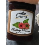 Emma Raspberry Preserves: Calories, Nutrition Analysis & More | Fooducate