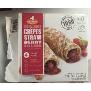 Creapan Delicious Crepes, Strawberry Filling: Calories, Nutrition ...