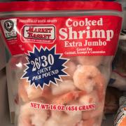 User added: Market Basket cooked shrimp extra jumbo: Calories ...