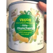 Little Journey Little Munchers, Veggie Corn Snack: Calories, Nutrition ...