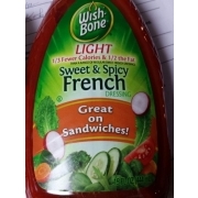 Wish Bone Sweet And Spicy, French Dressing: Calories, Nutrition ...