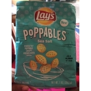 Lay's Poppables Sea Salt, Potato Snacks: Calories, Nutrition Analysis ...