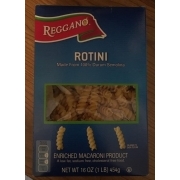 Reggano Rotini: Calories, Nutrition Analysis & More | Fooducate