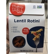 Modern Table Meals Lentil Rotini: Calories, Nutrition Analysis & More ...