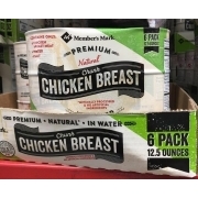 Member's Mark Premium, Chunk, Chicken Breast: Calories, Nutrition ...