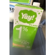 Yay! Lowfat Milk: Calories, Nutrition Analysis & More | Fooducate