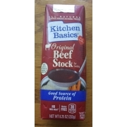 Kitchen Basics Beef Stock, Original: Calories, Nutrition Analysis & More | Fooducate