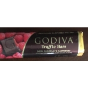Godiva Truffle Bars, Dark Chocolate Raspberry: Calories, Nutrition ...