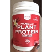 Market Pantry Vanilla, Plant Protein Powder: Calories, Nutrition ...