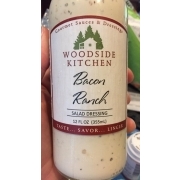 Woodside Kitchen Bacon Ranch Salad Dressing: Calories, Nutrition ...