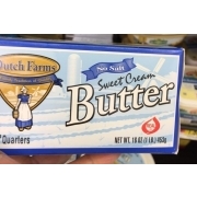 Dutch Farms Butter: Calories, Nutrition Analysis & More | Fooducate