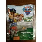Paw Patrol Cheese Bites, Colby And Monterey Jack Cheese: Calories ...