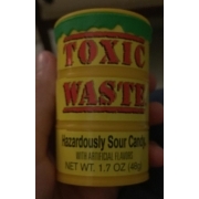 Toxic Waste Hazardously Sour Candy: Calories, Nutrition Analysis & More ...