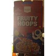 Market Pantry Sweetened Multigrain Cereal, Fruity Hoops: Calories ...