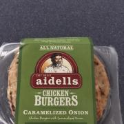 User added: Chef Bruce aidells , Chicken Burgers, Caramelized Onion ...