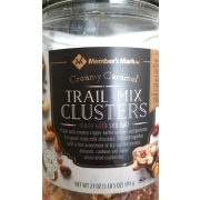 Member's Mark Trail Mix Clusters, Creamy Caramel: Calories, Nutrition ...