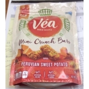 Vea Mini Crunch Bars, Peruvian Sweet Potato: Calories, Nutrition ...