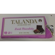 Talanda Dark Chocolate: Calories, Nutrition Analysis & More | Fooducate