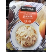 Marketside Chicken, Pulled Rotisserie Seasoned: Calories, Nutrition ...