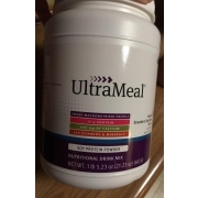 Ultrameal Nutritional Drink Mix, Protein Powder, Soy: Calories ...