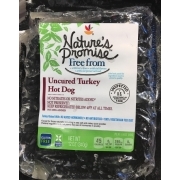 Nature's Promise Uncured Turkey Hot Dog: Calories, Nutrition Analysis ...