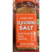 Trader Joe's Seasoning Salt: Calories, Nutrition Analysis & More ...