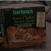 Lean Pockets Baked Pretzel Bread, Roasted Turkey, Bacon & Cheese ...