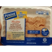 Perdue Fresh Ground Chicken Breast: Calories, Nutrition Analysis & More ...