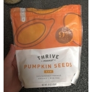 Thrive Market Pumpkin Seeds, Raw: Calories, Nutrition Analysis & More ...