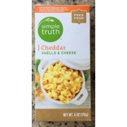 Simple Truth Shells And Cheese, Cheddar: Calories, Nutrition Analysis ...
