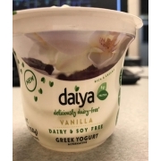 Daiya Greek Yogurt, Vanilla: Calories, Nutrition Analysis & More ...