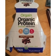 Orgain Organic Protein Protein Shake, Creamy Chocolate: Calories ...