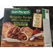 Lean Pockets Sandwich, Bbq Chicken In Baked Pretzel Bread, Mesquite ...