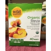 Wild Harvest Stevia, Calorie Free Sweetener: Calories, Nutrition ...