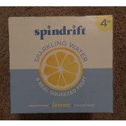 Spindrift Sparkling Water, Lemon: Calories, Nutrition Analysis & More ...