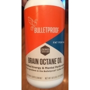Bulletproof Brain Octane Oil, Dietary Supplement: Calories, Nutrition ...