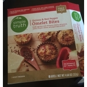 Simple Truth Omelet Bites, Quinoa And Red Pepper: Calories, Nutrition ...