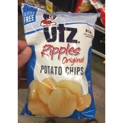 utz Ripples, Potato Chips: Calories, Nutrition Analysis & More | Fooducate