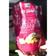 180 Degree Snacks Coconut And Mango Squares, Toasted: Calories ...