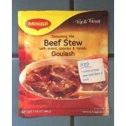Maggi Seasoning Mix, Beef Stew: Calories, Nutrition Analysis & More ...