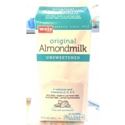 Weis Almondmilk, Original: Calories, Nutrition Analysis & More | Fooducate