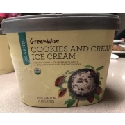 GreenWise Ice Cream, Cookies And Cream: Calories, Nutrition Analysis ...