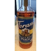 Torani Peach Syrup: Calories, Nutrition Analysis & More | Fooducate