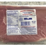 Frank Corriher Country Ham: Calories, Nutrition Analysis & More | Fooducate