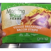 Morning Star Farms Veggie Breakfast Bacon Strips: Calories, Nutrition ...