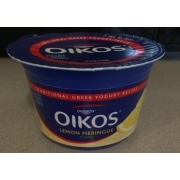 Dannon Oikos Greek Yogurt, Lemon Meringue: Calories, Nutrition Analysis ...